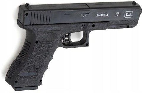 Pistolet Na Kulki Replika Glock Czarny ASG Imitacja Broni 6MM - Ceny i ...