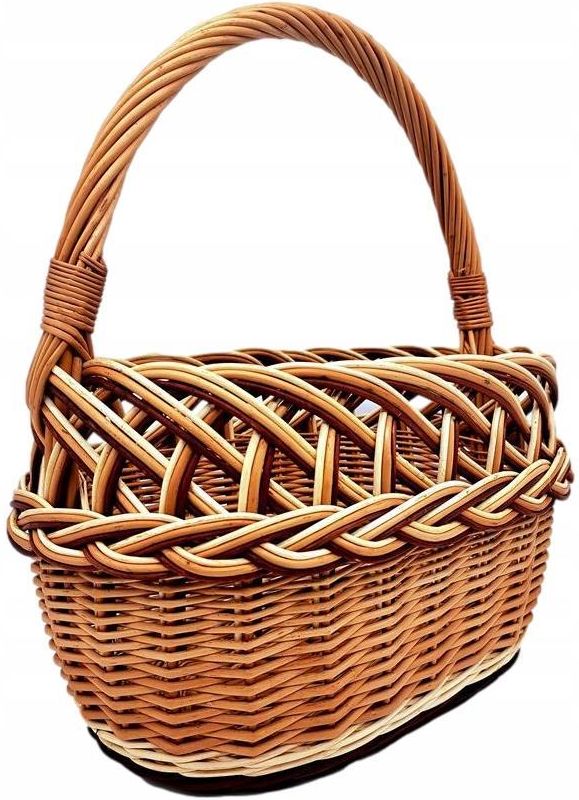 Koszyk wiklinowy Ażur ozdobny 45x27x40 cm WIKLINOLANDIA - Opinie i ...