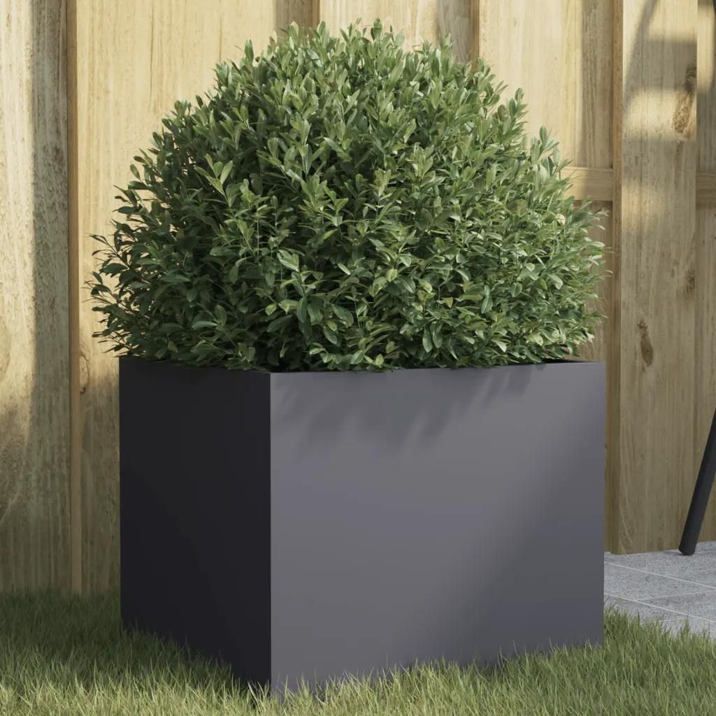 VidaXL Donica Antracytowa 32X30X29cm Stal Walcowana Na Zimno 841539 ...