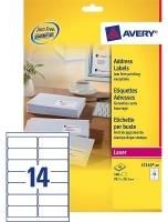 Avery Etykiety Adresowe Zweckform L7163-40, 560 Etykiet, 99,1x38,1mm ...