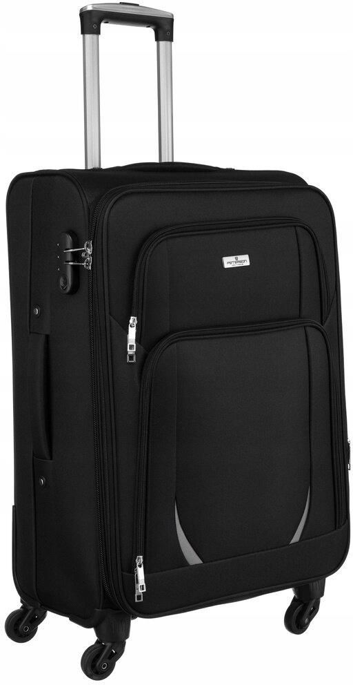 Duża walizka podróżna na kółkach - Peterson - Ceny i opinie - Ceneo.pl