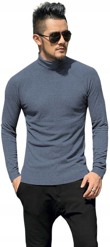 Golf sweter męski Arek swetry M jeans - Ceny i opinie - Ceneo.pl