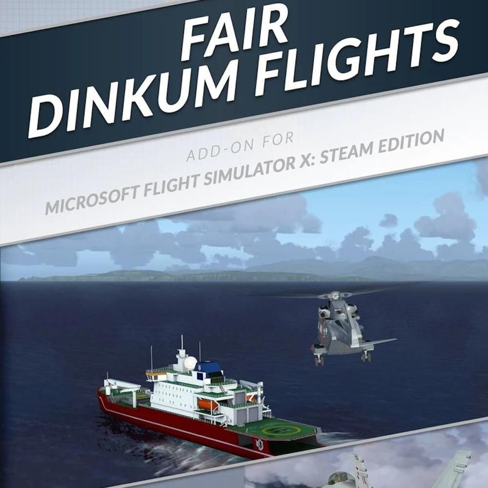 Microsoft Flight Simulator X Steam Edition Fair Dinkum Flights Add-On ...
