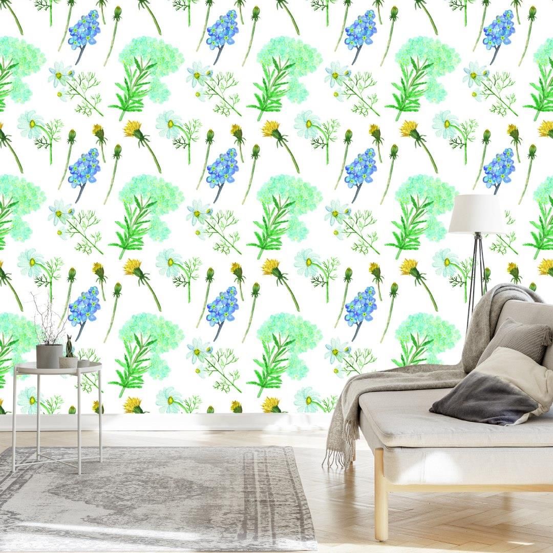 Tapeta Kwiaty I Zioła Polne - Opinie i ceny na Ceneo.pl