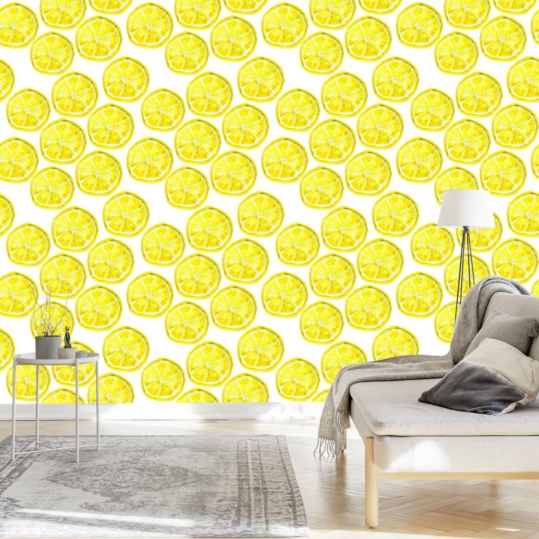 Tapeta Owoce Cytryny Do Kuchni Jadalni - Opinie i ceny na Ceneo.pl