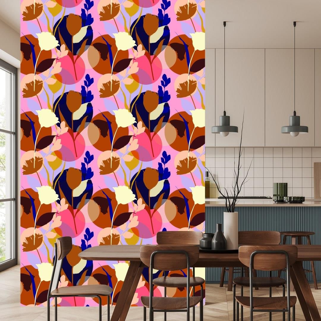 Tapeta Modne Kolorowe Kwiaty - Opinie i ceny na Ceneo.pl