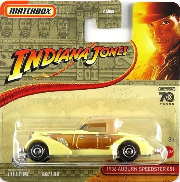 Mattel Matchbox 1936 Auburn Speedster 851 Autko Indiana Jones HLC64 ...