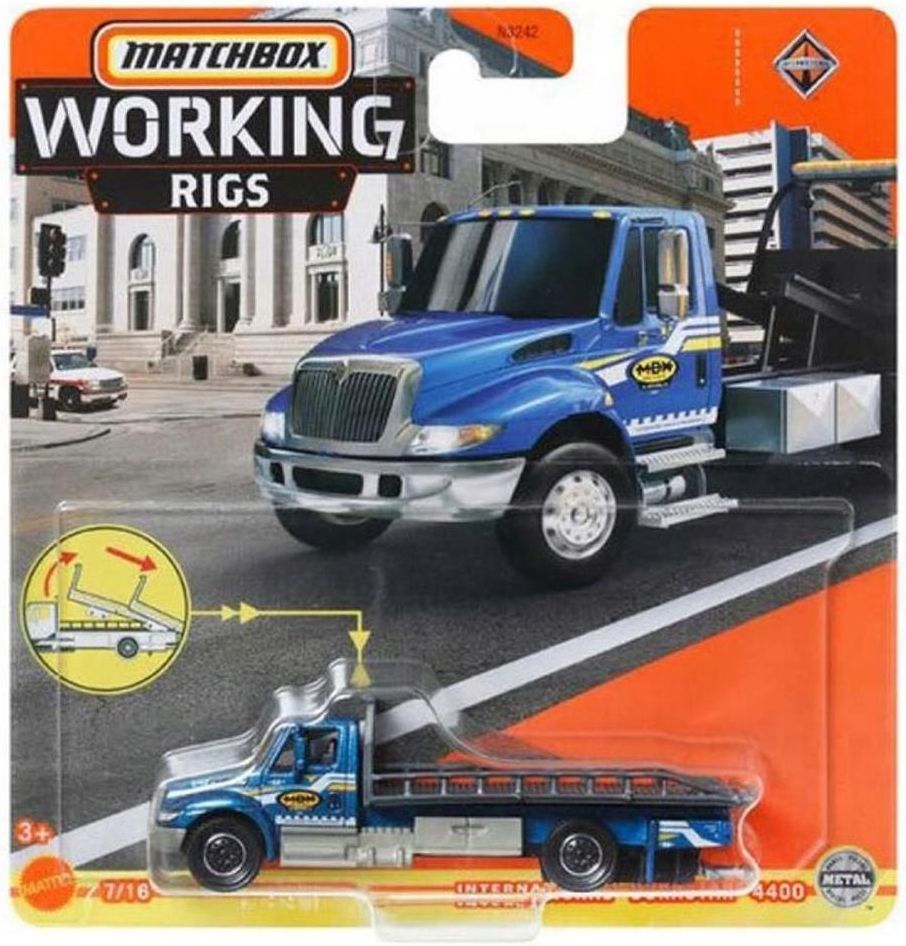 Mattel Matchbox Working Rigs Internationel Durastar 4400 N3242 HFH28 ...