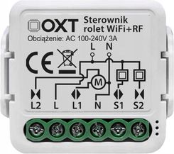 System domotyki Oxt Sterownik Rolet Żaluzji Kąt Pochylenia Lameli Wifi ...