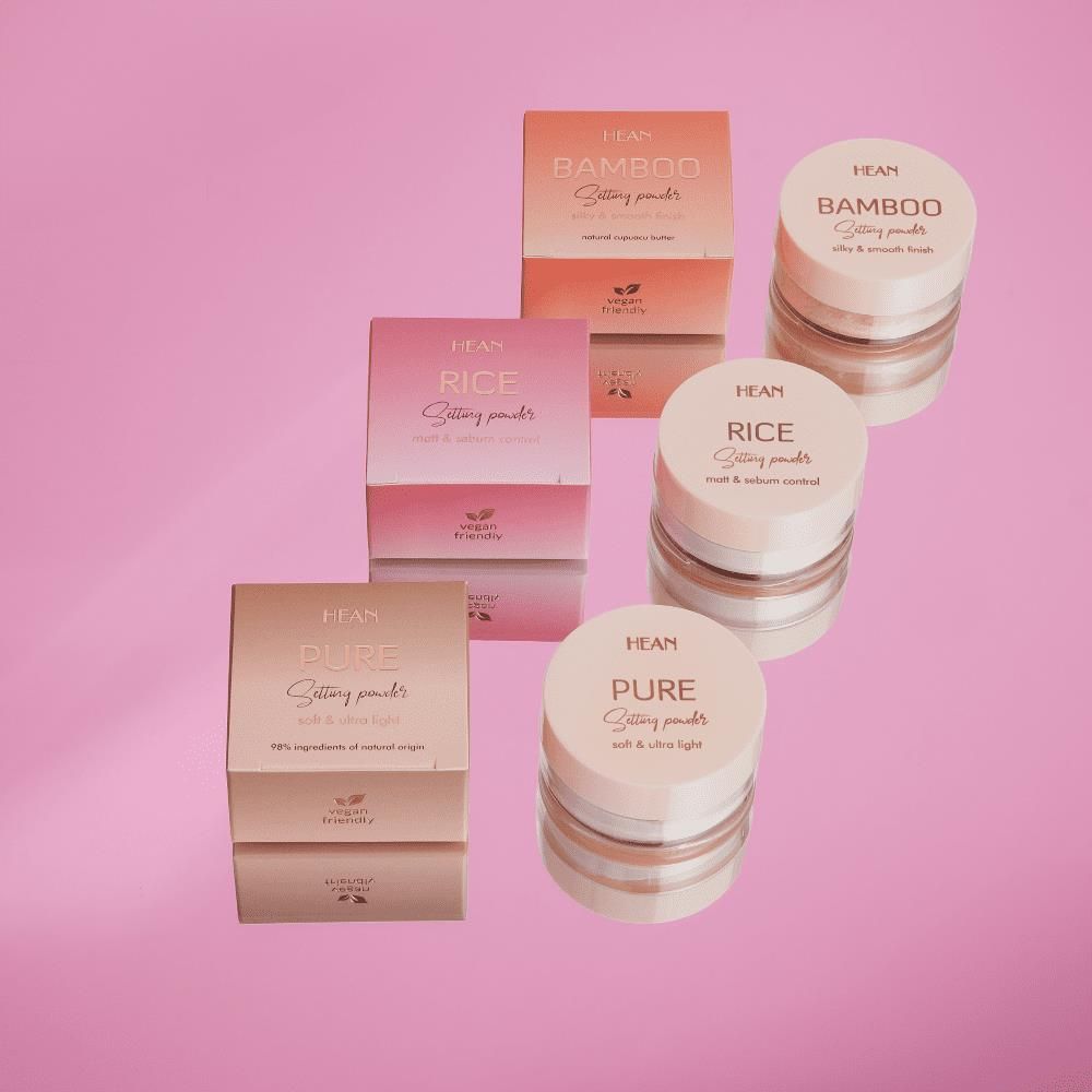 Hean Pure Sypki Puder Do Twarzy 8g - Opinie i ceny na Ceneo.pl