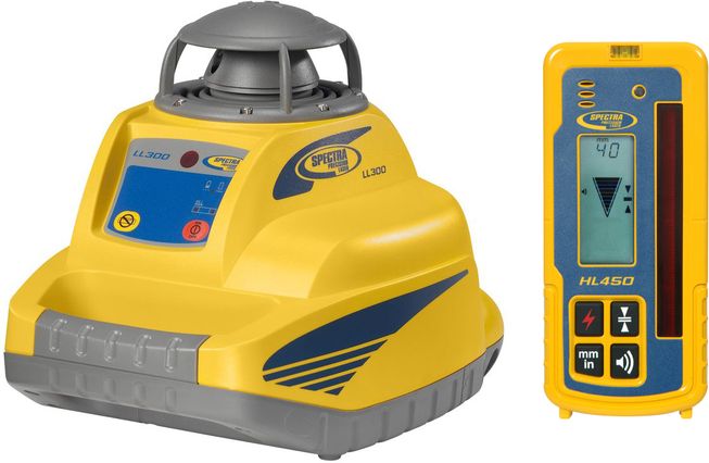 Niwelator Spectra Precision LL300 + HL450 - Opinie i ceny na Ceneo.pl