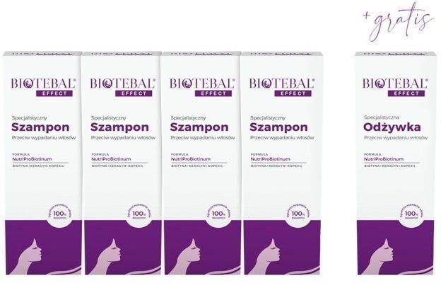 Biotebal Effect Zestaw Szampon X 4 Szt. + Odżywka - Opinie i ceny na ...