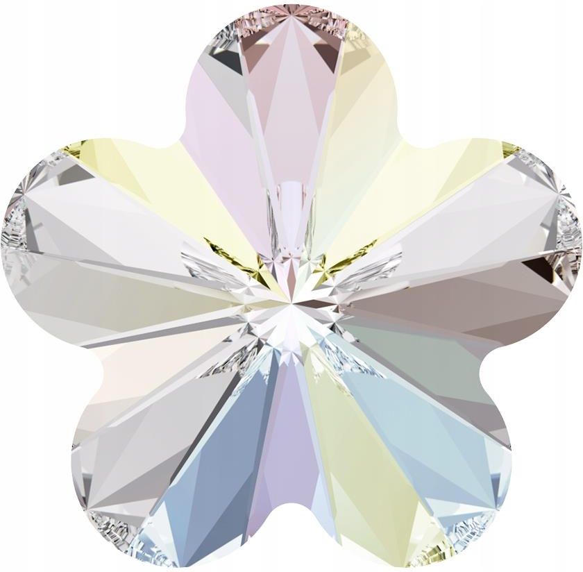 Swarovski 4744 MM 6 Flower Crystal AB Aurore Boreale - Ceny i opinie ...