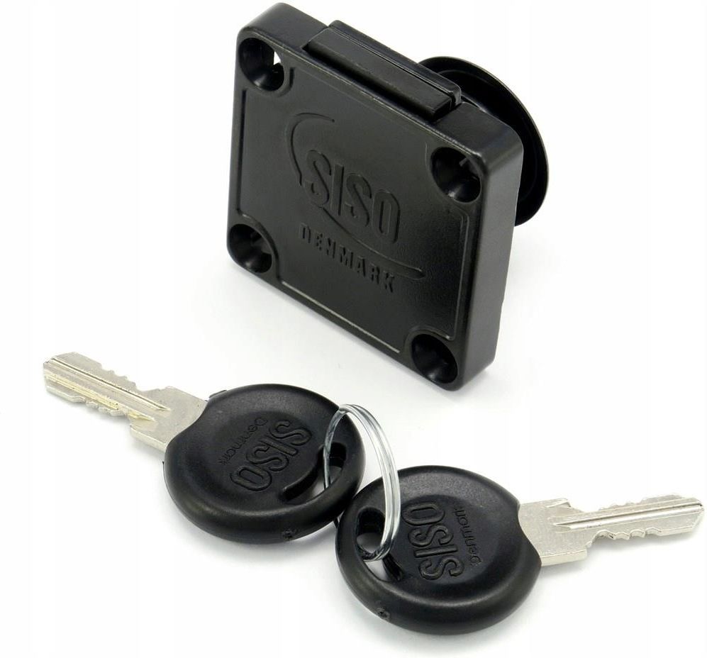 Siso Zamek Meblowy Do Szafki Master Key Czarny 40 14010679 - Opinie i ...