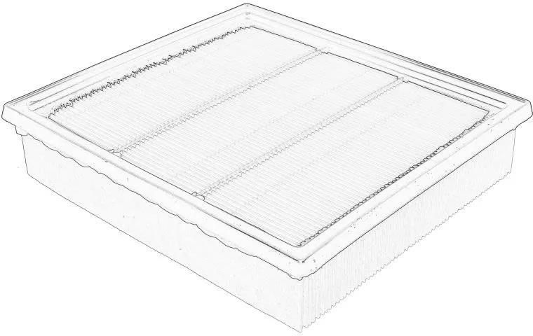 Isuzu Filtr Powietrza Panelowy 5876150010 - opinie i ceny na Ceneo.pl