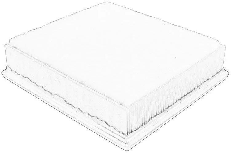 Isuzu Filtr Powietrza Panelowy 5876150010 - opinie i ceny na Ceneo.pl