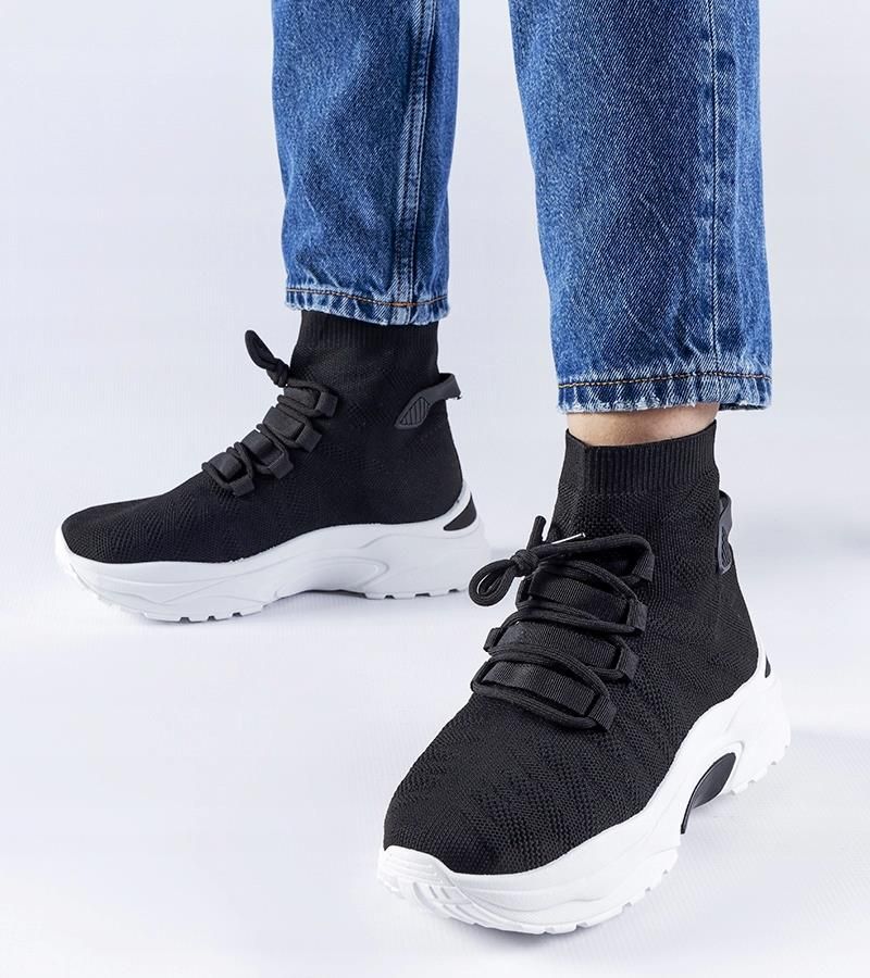 Czarne wysokie sneakersy wsuwane 2066 27511 rozmiar 36 - Ceny i opinie ...