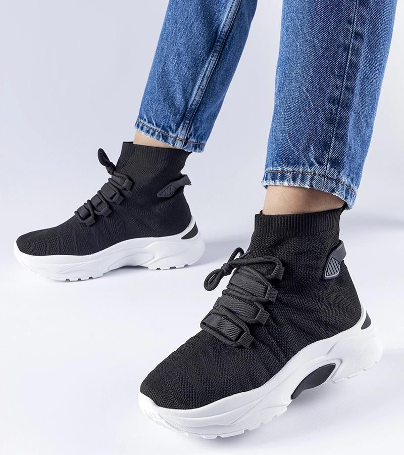 Czarne wysokie sneakersy wsuwane 2066 27511 rozmiar 36 - Ceny i opinie ...