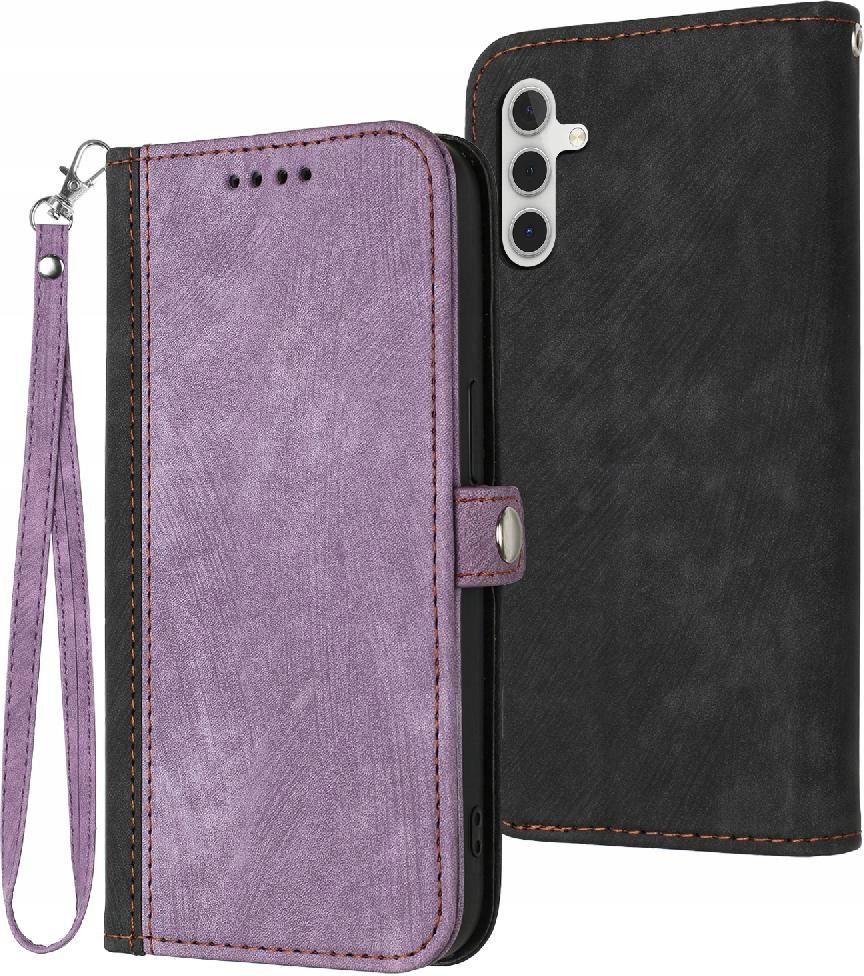 Etui Na Telefon Samsung Galaxy M34 Z Podstawką Na Karty Flip Folio Book ...