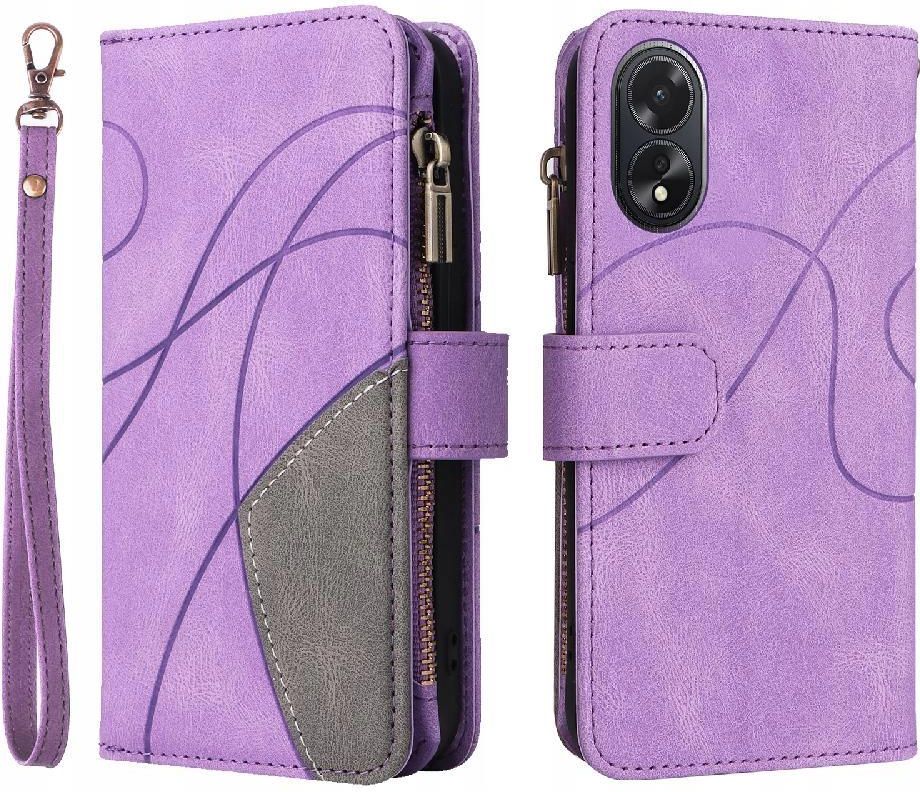 Case For Oppo A38 4G/A18 Kickstand Protective Two-Color Stitching Nine ...