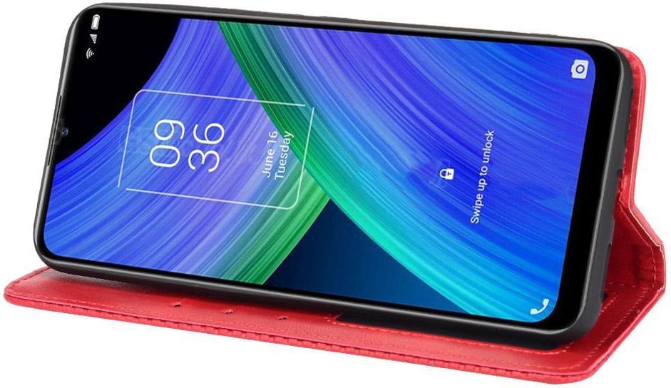 Sprawa Dla Tcl 20Ax 5G Zamknięcie Magnetyczne Skóra Pu Portfel - Etui ...