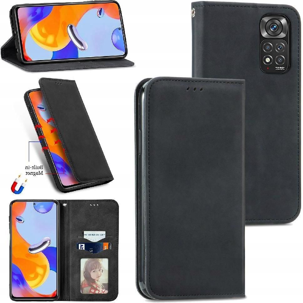 Etui Dla Redmi Note 11 Pro Osłona Z Klapką Portfel Skórzane Etui Prosty ...