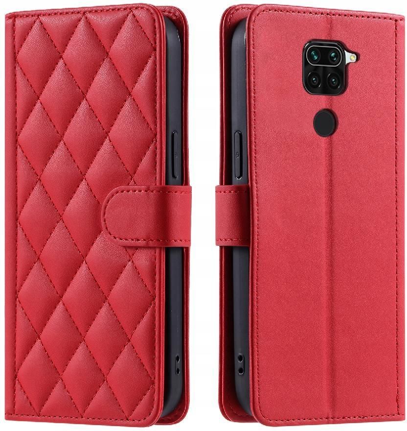 Etui Na Telefon Dla Xiaomi Redmi Note 9 Flip Portfel Folio Krata Pasek ...