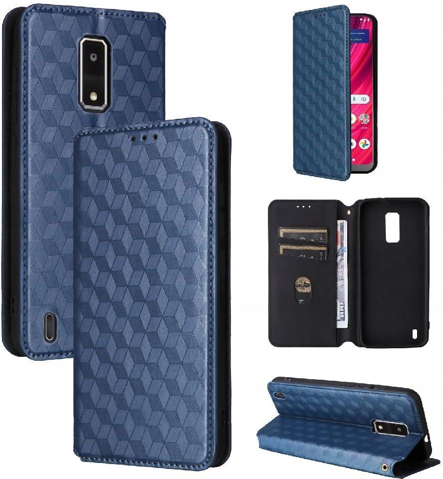 Etui Do Blu View 4/B135Dl Portfel Wzór 3D Zamknięcie Magnetyczne Skóra ...