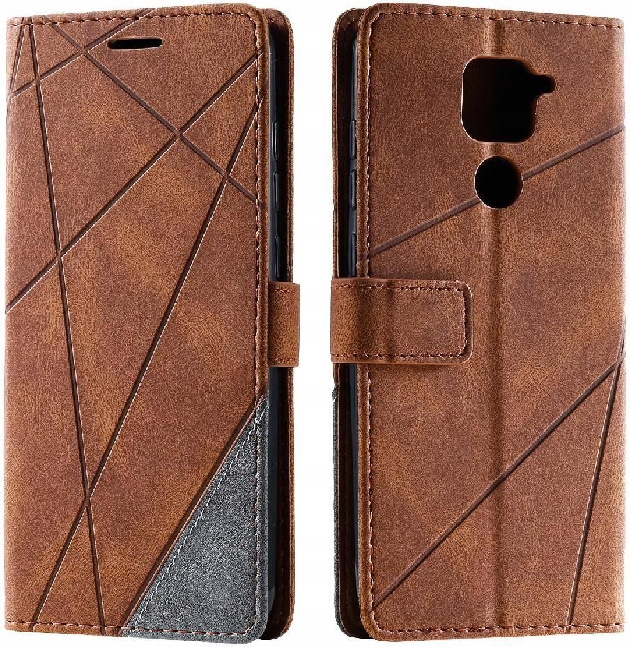 Etui Dla Xiaomi Redmi Note 9 Odporny Na Wstrząsy Portfel Flip Folio ...