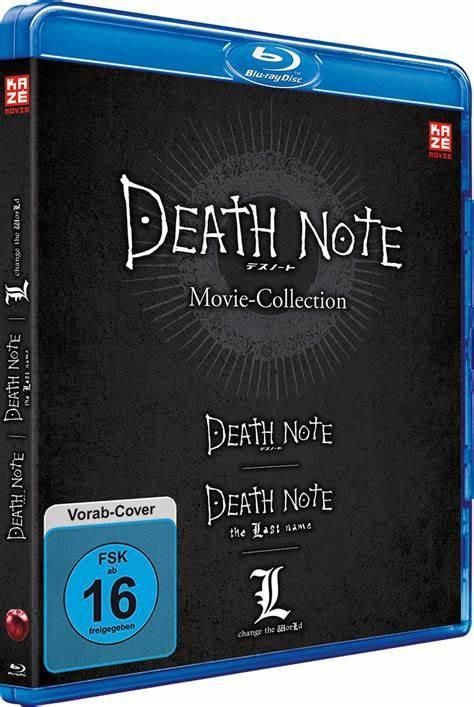 Film Blu-ray Death Note Movies 1-3: Death Note / The Last Name / L ...