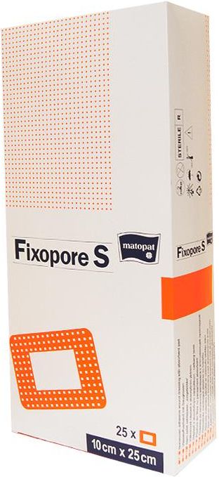 Matopat opatrunki jałowe FIXOPORE S 10x25cm 25szt. - Opinie i ceny na ...