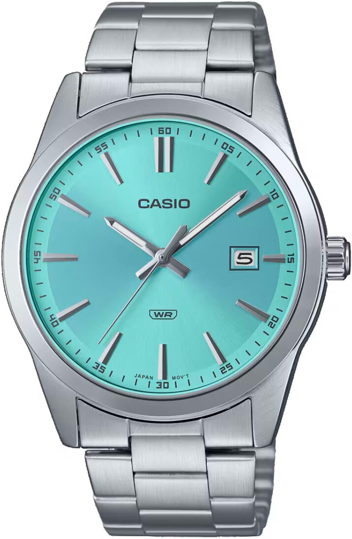 Casio TIFFANY BLUE MTP-VD03D-2A - Zegarki Męskie - Ceny i opinie - Ceneo.pl