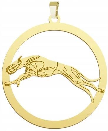 Mejk Jewellery Zawieszka Pozłacana Z Psem Chart Arabski - Ceny i opinie ...