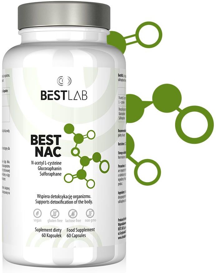 BESTLAB BestNAC 60 kaps - Opinie i ceny na Ceneo.pl