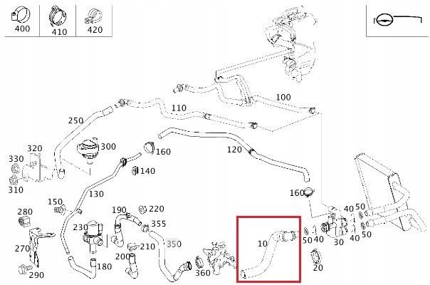 Mercedes Przewód Nagrzewnicy Waz Gumowy A2118301396 - Opinie i ceny na ...