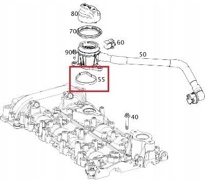 Blok silnika Mercedes Uszczelka Odmy A2700181800 - Opinie i ceny na ...