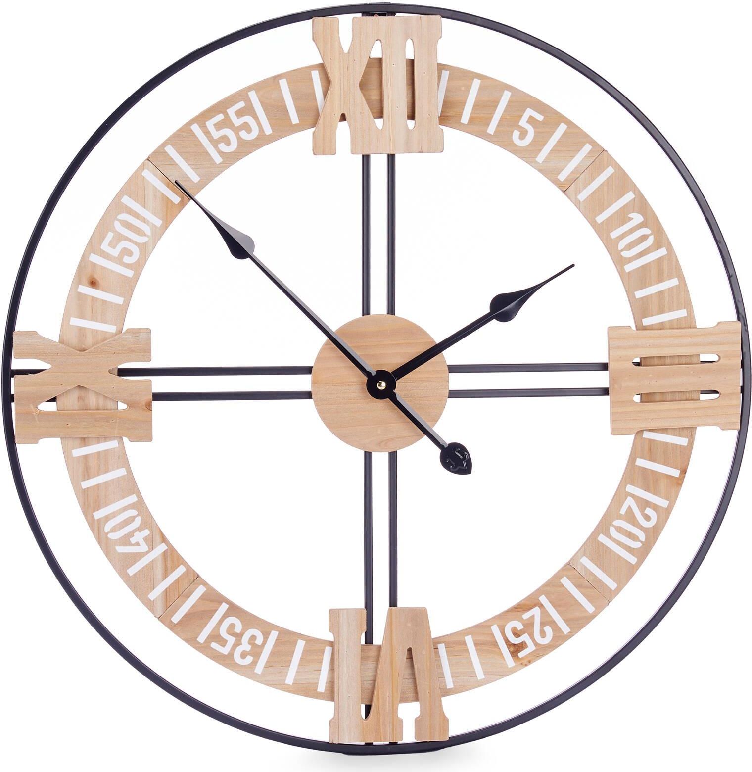 Giftdecor Zegar Loft 60cm Tarcza Z Minutnikiem - Opinie i atrakcyjne ...