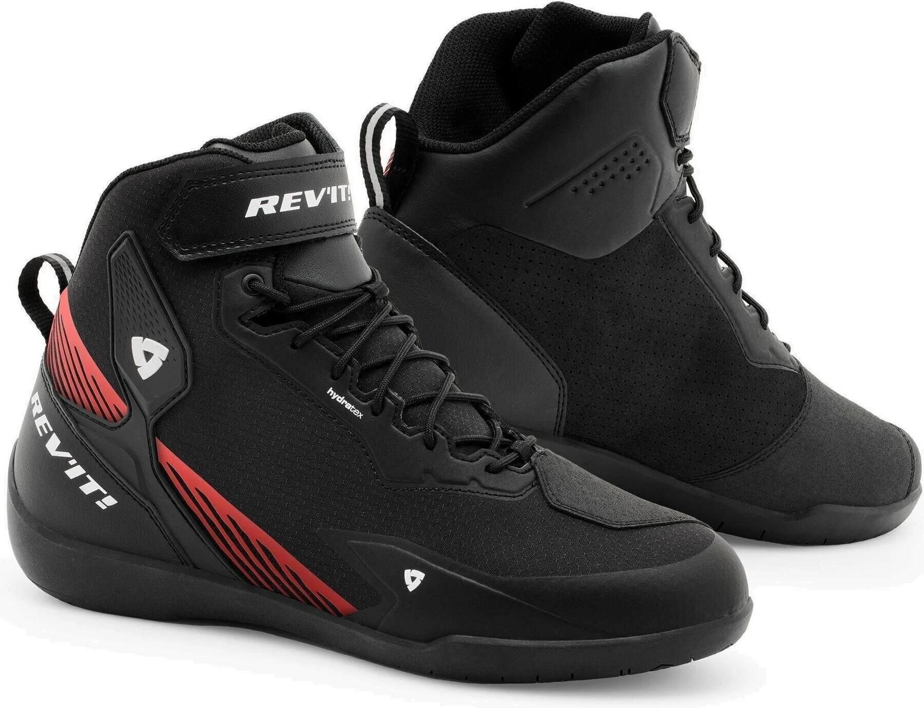 Buty motocyklowe Rev'It! G-Force 2 H2O Black/Neon Red - Opinie i ceny ...