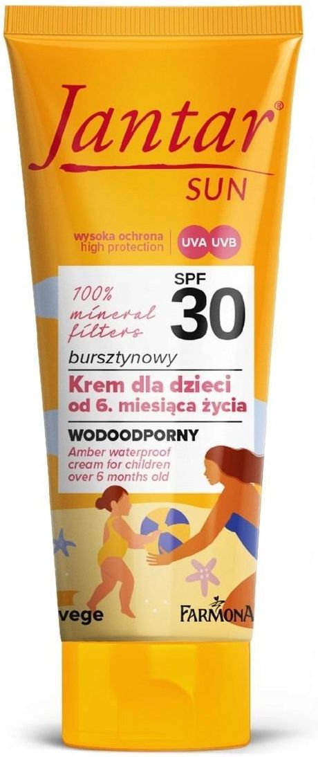 FARMONA JANTAR SUN Krem dla dzieci SPF30, 50ml - Ceny i opinie - Ceneo.pl