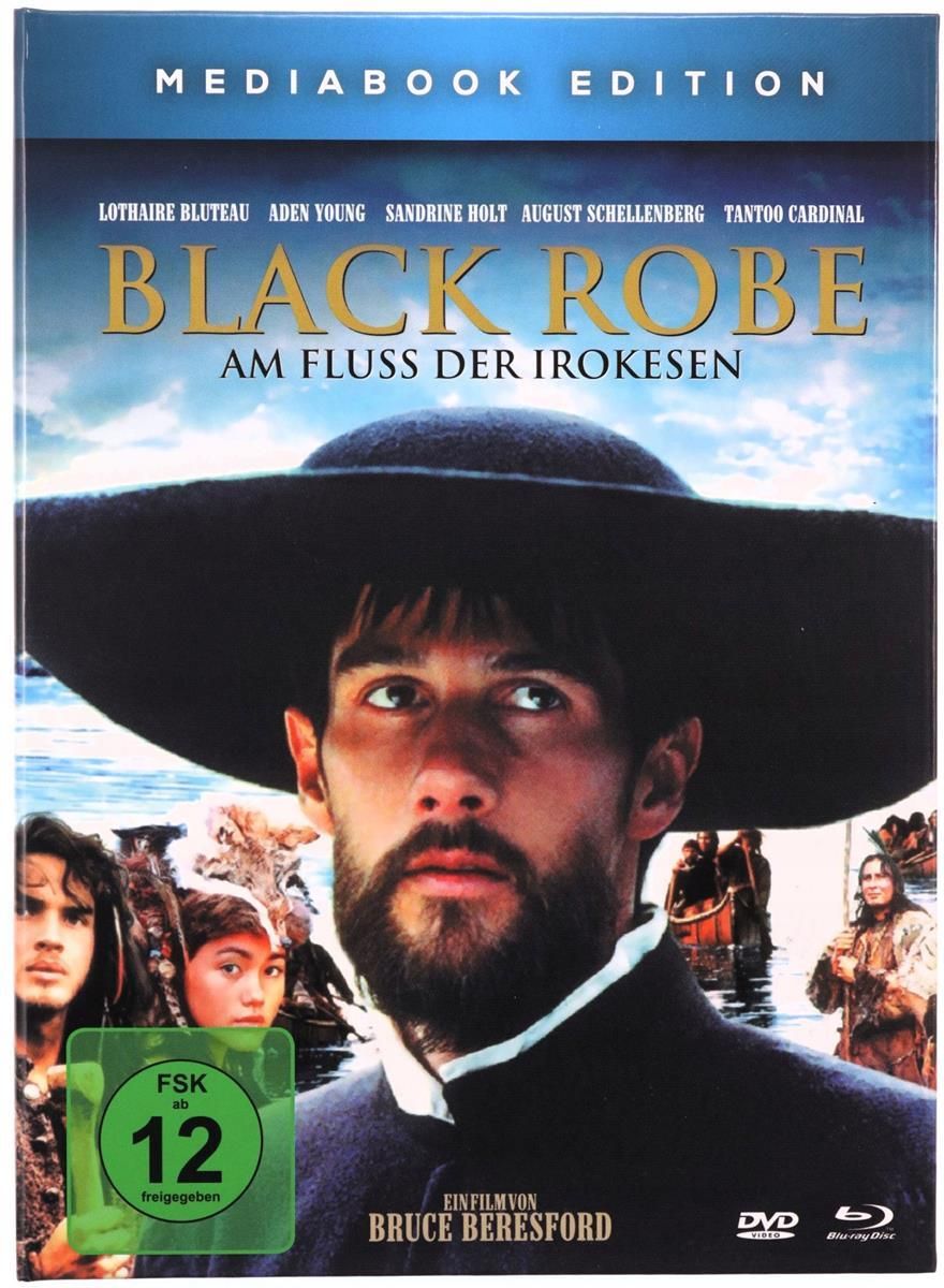 Film Blu-ray Black Robe (Czarna suknia) (mediabook) (Blu-Ray)+(DVD ...