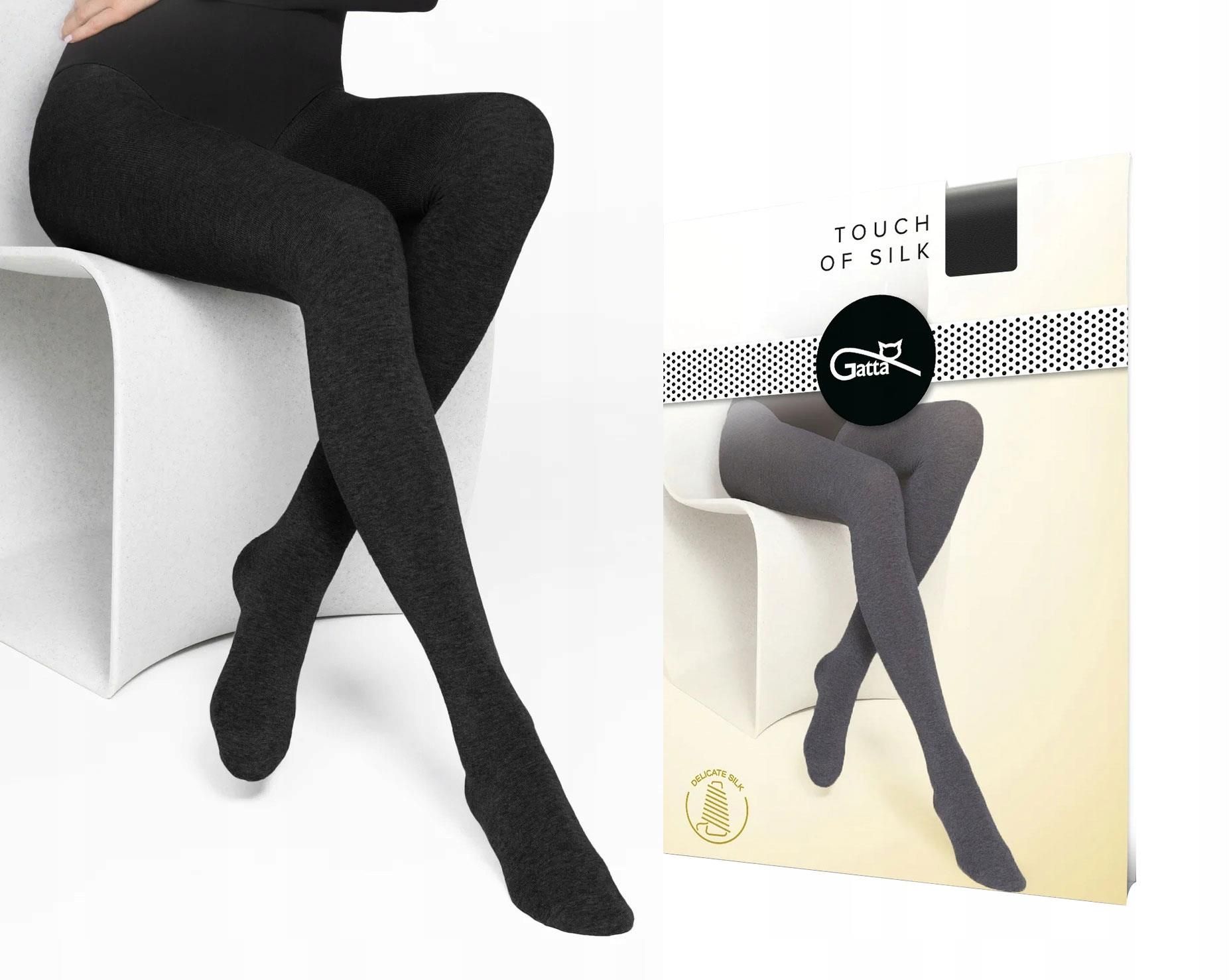 Gatta rajstopy z jedwabiem Touch of Silk 4 nero - Ceny i opinie - Ceneo.pl