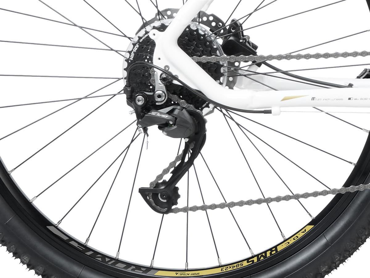 Romet Rambler R7.4 Biało-Złoty 27 2023 - Rowery Górskie Uniwersalne ...