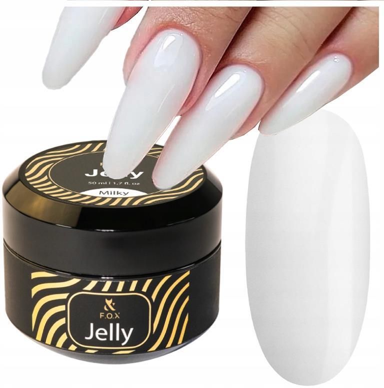 F.O.X Żel Budujący Jelly Gel 50Ml Milky - Opinie i ceny na Ceneo.pl