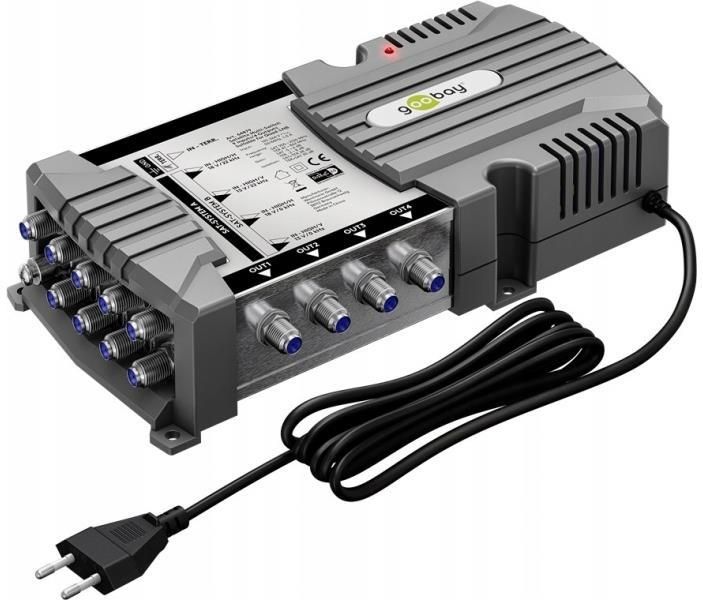 MULTIPRZEŁĄCZNIK SAT 9 WEJŚĆ/4 WYJŚĆ 64879 GOOBAY - Opinie i ceny na ...