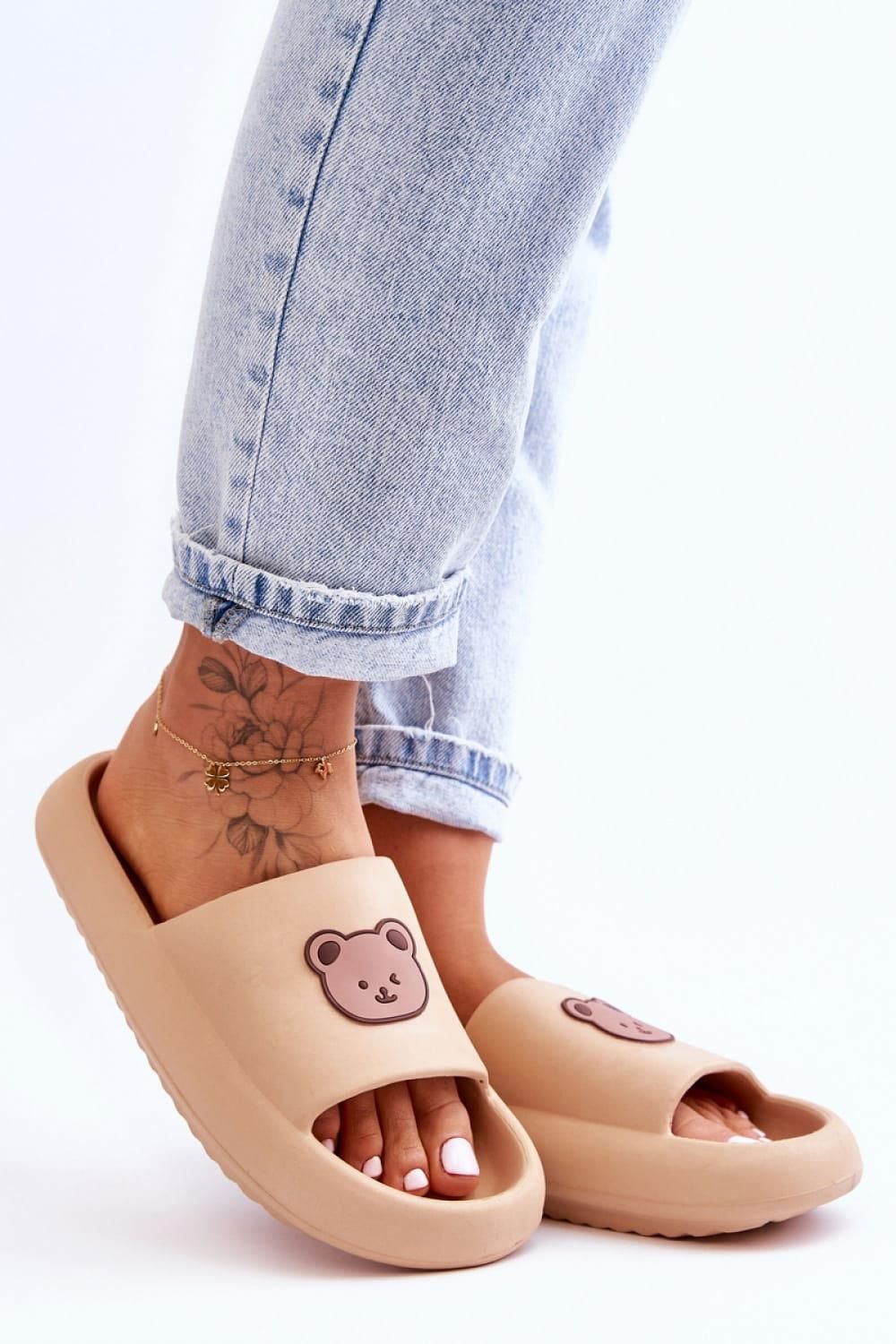 Step In Style Sandał Klapki Model Lia Bg-130 Beige - Ceny i opinie - Ceneo.pl