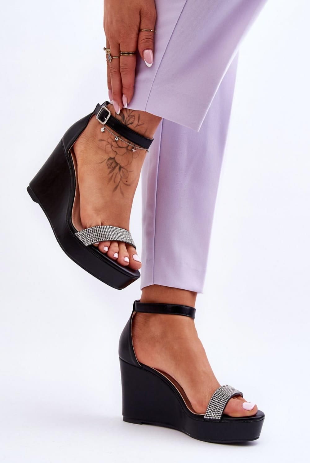 Step In Style Sandały Model Arwen Fy2648 Black - Ceny i opinie - Ceneo.pl