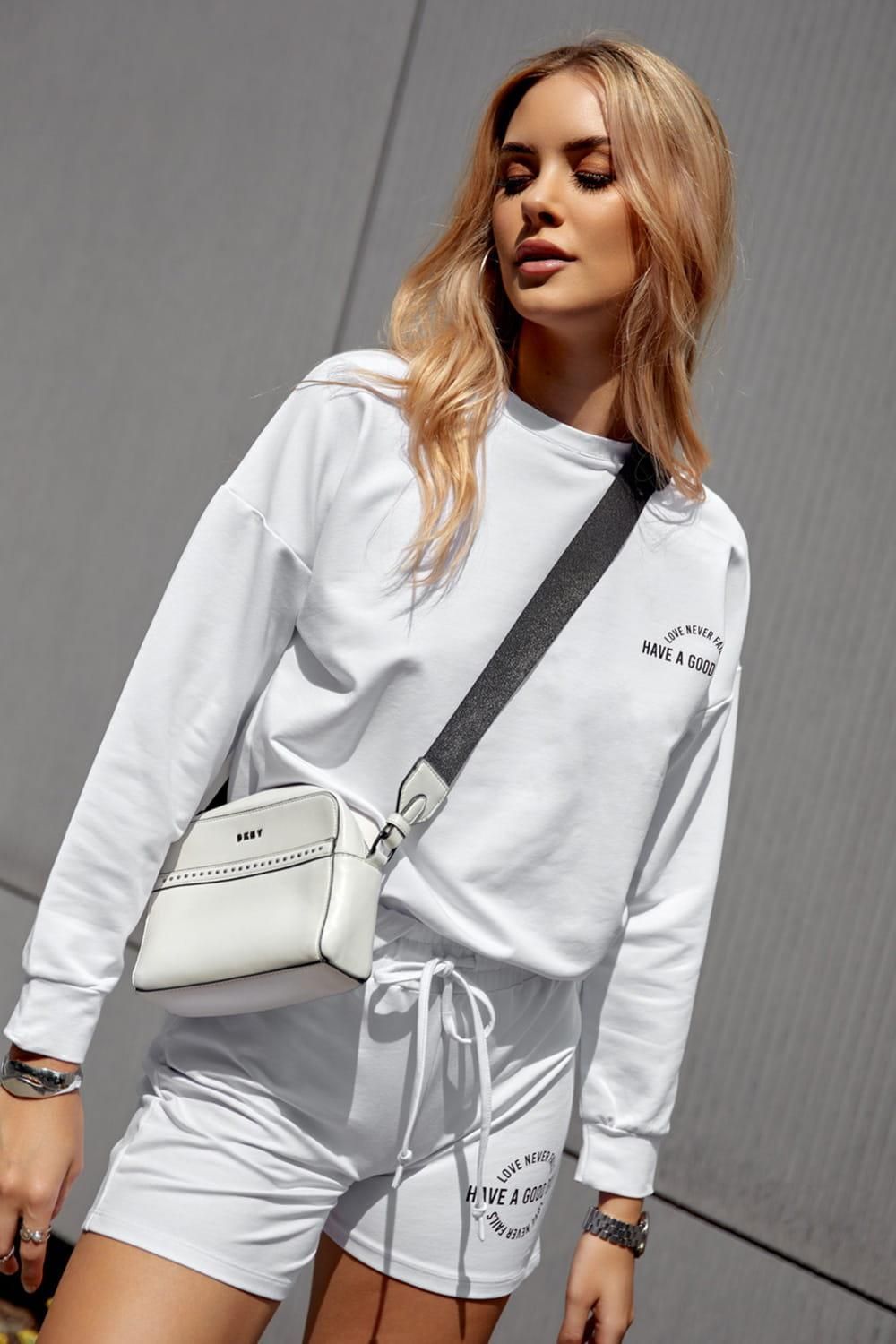 Fasardi Spodnie Komplet Model Fi757 White - Ceny i opinie - Ceneo.pl