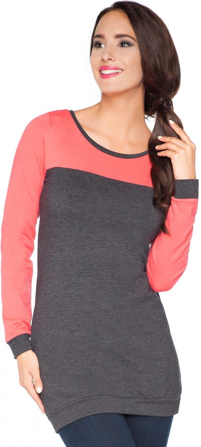 Rawear Tunika Model J2 Dark Grey/Coral - Ceny i opinie - Ceneo.pl