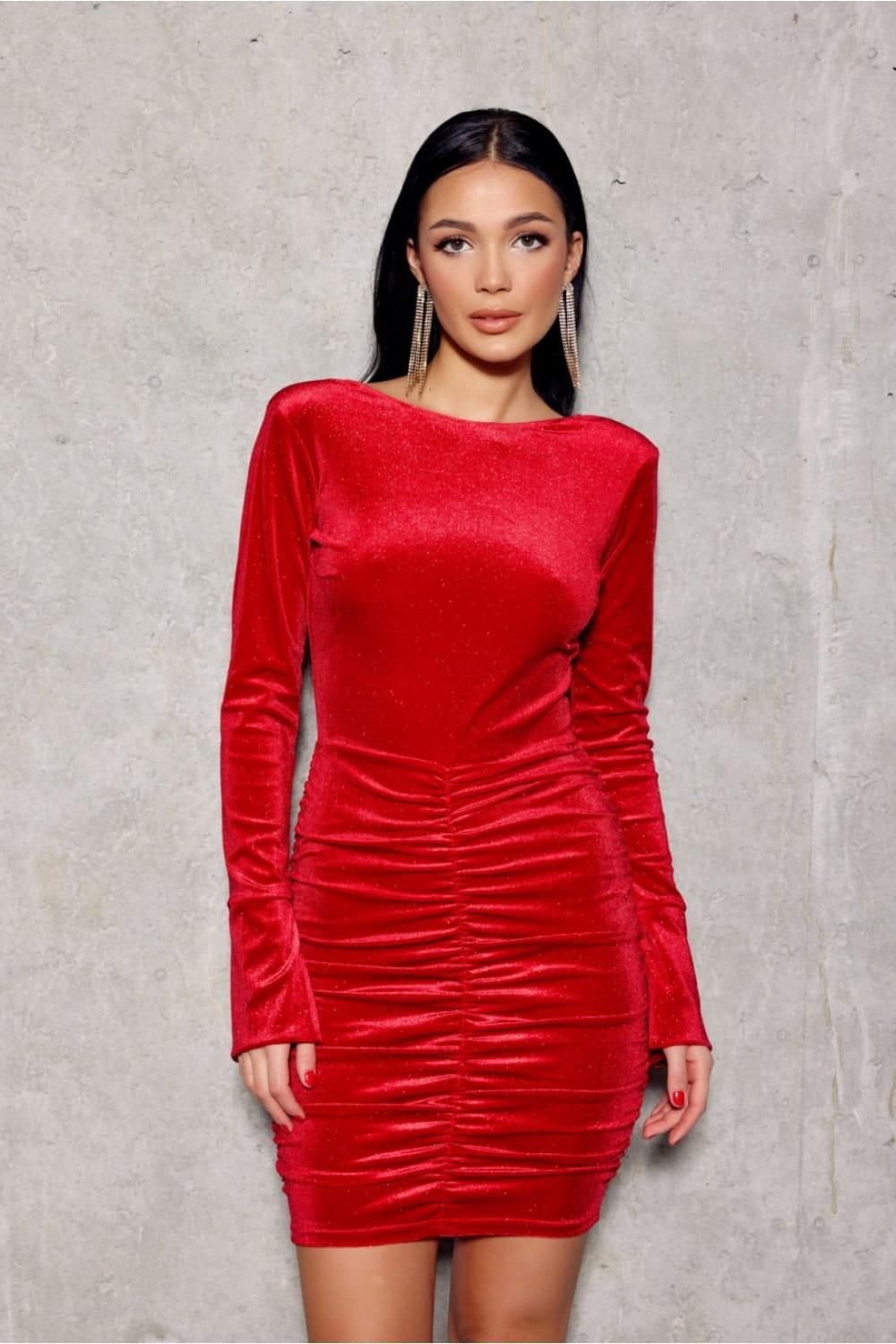 Roco Fashion Sukienka Model Indy Cze Suk0434 Red - Ceny i opinie - Ceneo.pl