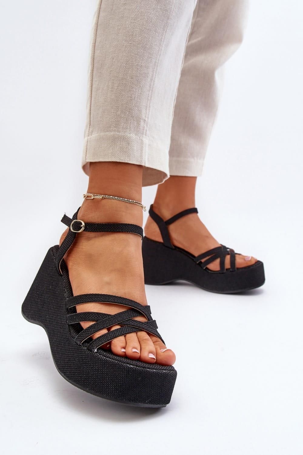 Step In Style Sandały Model Oporia Ff-20 Black - Ceny i opinie - Ceneo.pl